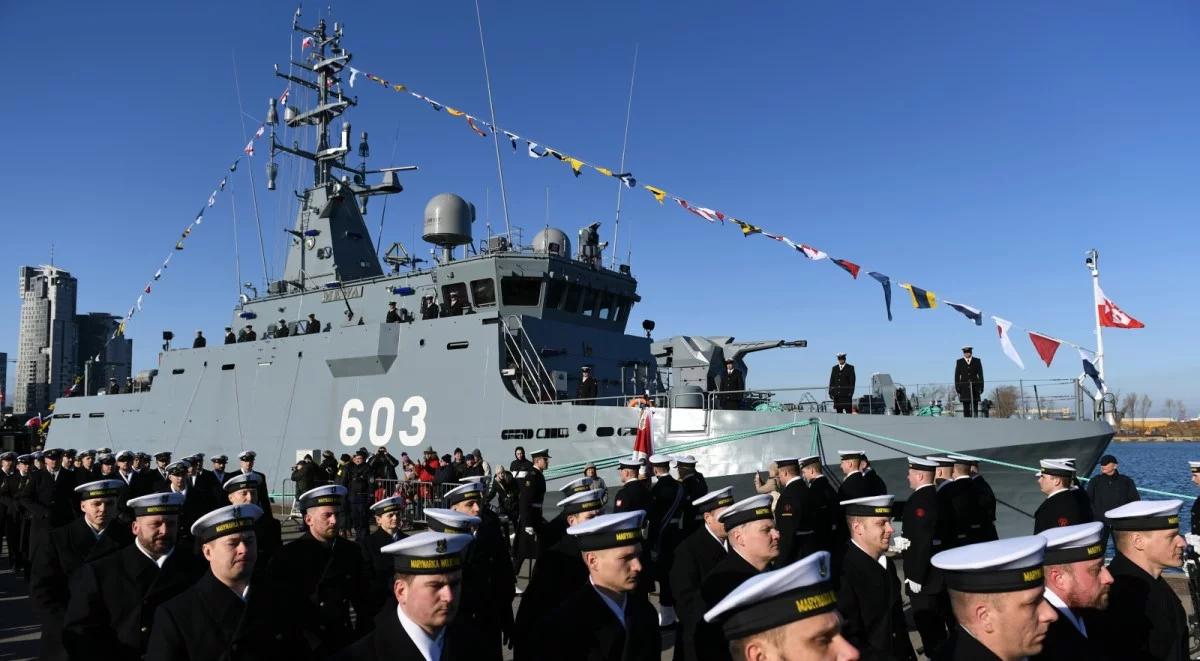 Polish navy launches new minehunter