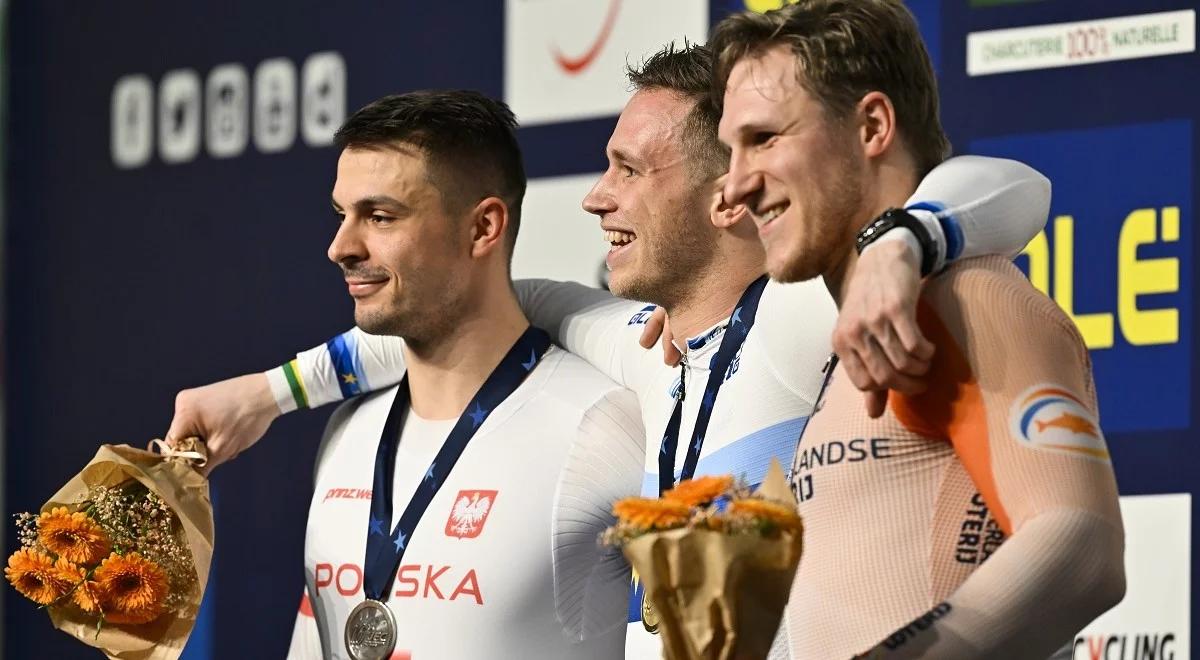 ME w kolarstwie torowym: Patryk Rajkowski wywalczył srebrny medal w ...